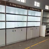 China Advertising Wooden Glass Display Cabinet with Customized Features and Functionality for sale