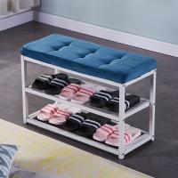 China Add a Pop of Color to Your Living Room with Our Velvet Ottoman Stools and Benches for sale