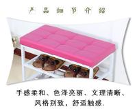 China Add a Pop of Color to Your Living Room with Our Velvet Ottoman Stools and Benches for sale