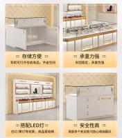 China Commercial Sectional Display Furniture Customized Jewelry Wooden Shop Counter Design for sale