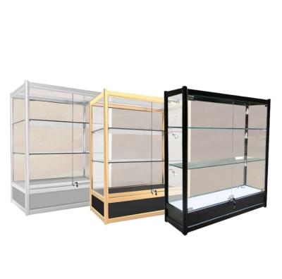 China Jewelry Display Cabinet with Tempered Glass Showcase and Anti-Theft Transparency Cabinets for sale