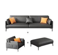 China Light Luxury Living Room and Office Sofa Bed Customized Italian Style with Wood Frame for sale