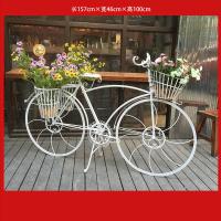 China Modern Flower Pot Bike Display Stand for Creative Weeding and Sofa Set Decoration for sale