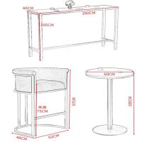 China EUROPEAN Design Style Modern Habesha Coffee Table Sets for Cultural Coffee Experience for sale