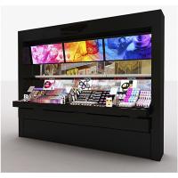 China PU Leather Cosmetic Eyelash Stands Rack Display Shelving for Livingroom Furniture for sale
