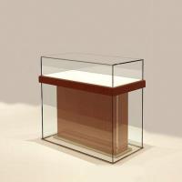 China Livingroom Furniture Aluminum Glass Perfume Cabinet Display Case with Good Qualit for sale