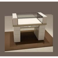 China Livingroom Furniture Aluminum Glass Perfume Cabinet Display Case with Good Qualit for sale