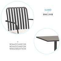 China 16 Years' Experience Poly Wood Outdoor Furniture for Luxury Pool Furniture Outdoor Set for sale