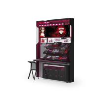 China Double-sided Light Duty Cosmetic Store Display Shelves for Shop Counter Design for sale