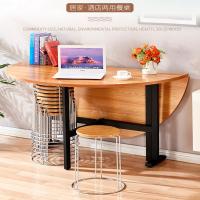 China Classic Round Foldable Dinning Table with Storage Contemporary Dining Room Furniture for sale