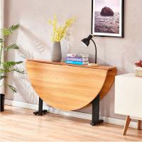 China Classic Round Foldable Dinning Table with Storage Contemporary Dining Room Furniture for sale