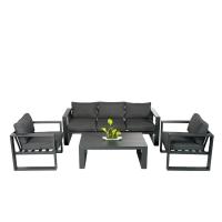China Modern Style Metal Sofa Set with Customizable Options Retail Shops' Must-Have for sale