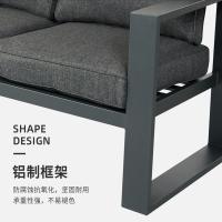 China Modern Style Metal Sofa Set with Customizable Options Retail Shops' Must-Have for sale