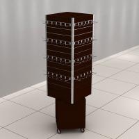 China Double-sided Display Rack for Commercial Supermarket Wisda Commercial Clothing Racks for sale
