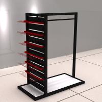 China Double-sided Display Rack for Commercial Supermarket Wisda Commercial Clothing Racks for sale