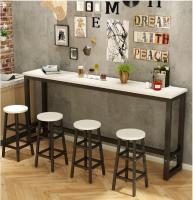 China Home Furniture Wooden Bubble Tea Table Set with Modern Design and Standard Size Top for sale