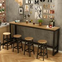 China Home Furniture Wooden Bubble Tea Table Set with Modern Design and Standard Size Top for sale