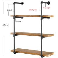 China Villia 4 Tier Stainless Steel Corner Bathroom Shelf with Floating Wall Mount Design for sale