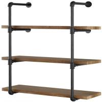 China Villia 4 Tier Stainless Steel Corner Bathroom Shelf with Floating Wall Mount Design for sale