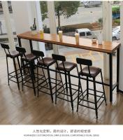 China Bubble Tea Store Furniture Wooden Tea Table and Chairs for Comfortable Seating for sale