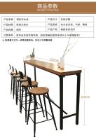 China Bubble Tea Store Furniture Wooden Tea Table and Chairs for Comfortable Seating for sale