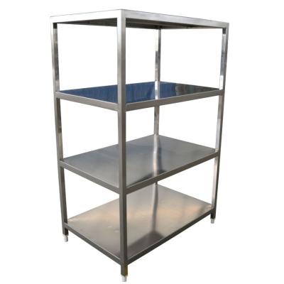 China Rack Multifunctional Stainless Steel Display Stand Large Capacity and Heavy Duty Storage for sale