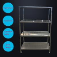 China Rack Multifunctional Stainless Steel Display Stand Large Capacity and Heavy Duty Storage for sale