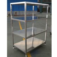 China Rack Multifunctional Stainless Steel Display Stand Large Capacity and Heavy Duty Storage for sale