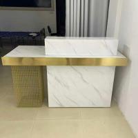 China Office Furniture Modern Beauty Salon Reception Desk for Front Desk Mail Packing N for sale