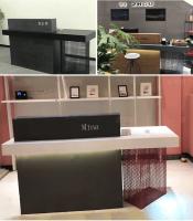 China Office Furniture Modern Beauty Salon Reception Desk for Front Desk Mail Packing N for sale