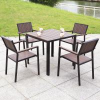 China Outdoor Aluminum Coffee Table for NO Folded in Retail Shops and Pool Tables for sale