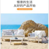 China Swimming Pool Furniture Outdoor Modern Customized Garden Sofa Set Furniture L Shape for sale