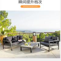China Swimming Pool Furniture Outdoor Modern Customized Garden Sofa Set Furniture L Shape for sale
