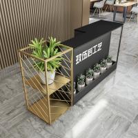 China Long Life Time Advantage Reception Desk for Small Restaurant Reception Counter Table for sale