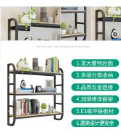 China Etagere Mural Wooden Wall Hanging Shelves 3 Tiers Floating Wall Shelf for Living Room for sale