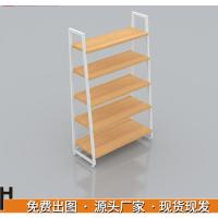 China Capacity 380kg Wooden Shelves for Retail Shop Modern Book Display Shelf Metallic Racks for sale