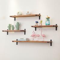 China Contemporary Design 3 in 1 Floating Wood Wall Shelves for Apartment Organization for sale