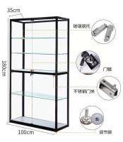 China Aluminum Glass Cabinet Display for Perfume Other Commercial Furniture for sale