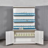 China PU Leather Medical Display Stand for Drugstore Pharmacy and Livingroom Furniture for sale
