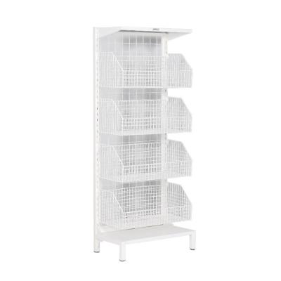 China Modern Wire Fruit Basket Shelf Hanging Basket Black Wire Basket Display Stand Wire Mesh Stand for sale