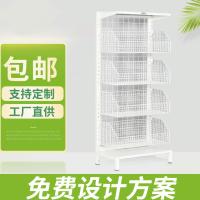 China Modern Wire Fruit Basket Shelf Hanging Basket Black Wire Basket Display Stand Wire Mesh Stand for sale