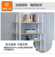 China Living Room Furniture Modern Wall Mounted Wooden Shelf Unit Design Hanging NO Folded for sale