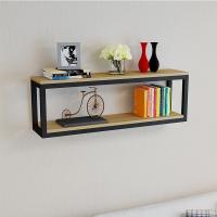 China Wood Corner Wall Shelf Design Metal Frame Floating Shelves for Bedroom Mail Packing Y for sale