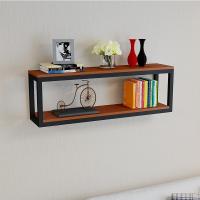 China Wood Corner Wall Shelf Design Metal Frame Floating Shelves for Bedroom Mail Packing Y for sale