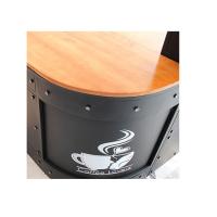 China Commercial Furniture Metal Front Desk Counter for Coffee Shops Reception for sale