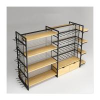 China Functional Metal Wood Hanging Hook Display Stand for Modern Home Furniture Sofa Set for sale