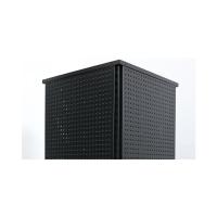 China Supermarket Rack Custom Made Pegboard Shelf with 4 Rotating Sides and Movable Panels for sale