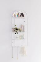 China Optional Bathroom Wall Decor Storage Waterproof Panels Display Rack for Modern Design for sale