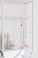 China Optional Bathroom Wall Decor Storage Waterproof Panels Display Rack for Modern Design for sale