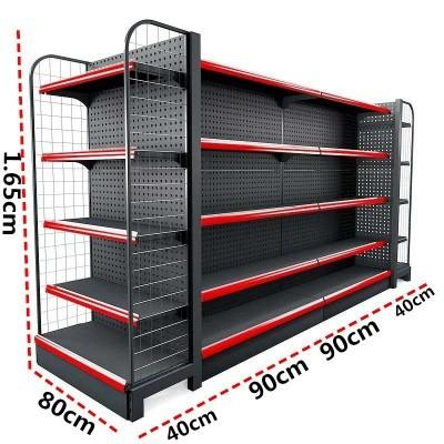 China Multi-Function Steel Storage Display Unit with End Cap Gondola and Optional Features for sale